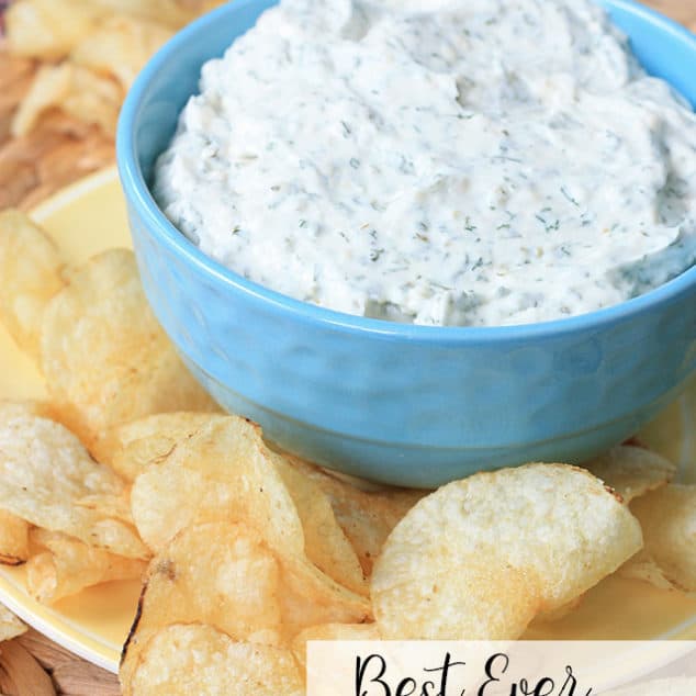 Best Ever Chip Dip - Mostly Homemade Mom
